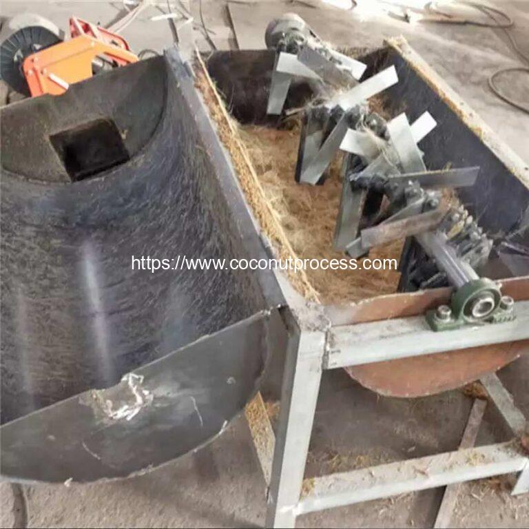 Automatic Coconut Husk Fiber Extractor Machine - Coconut Dehusking ...